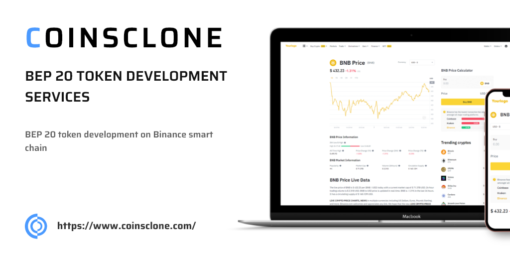 Bep20 Token Development Company | Binance Smart Chain Token Creation ...
