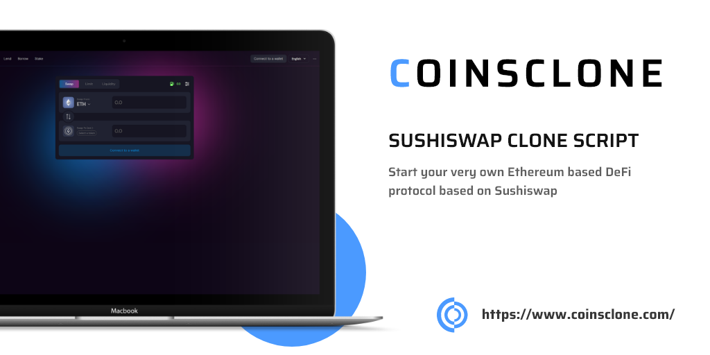 SushiSwap Clone Script | SushiSwap Clone Software - Coinsclone