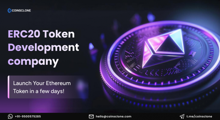 ERC20 token development company | Create ERC20 Tokens
