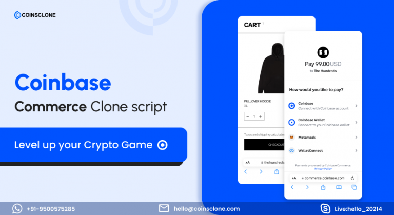 Coinbase Commerce Clone Script to Launch a Crypto Payment Gateway