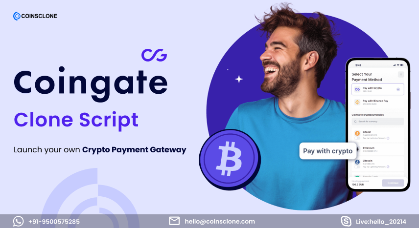 CoinGate Clone Script - Launch a Crypto Payment Gateway Like CoinGate