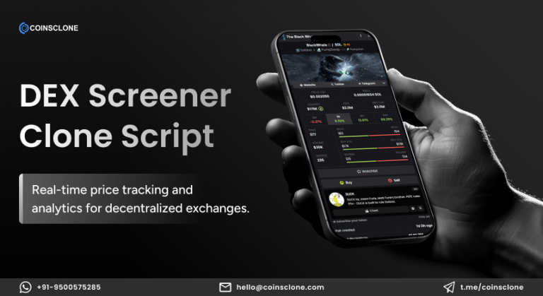 Dex Screener Clone Script—Build Platform Like Dex Screener